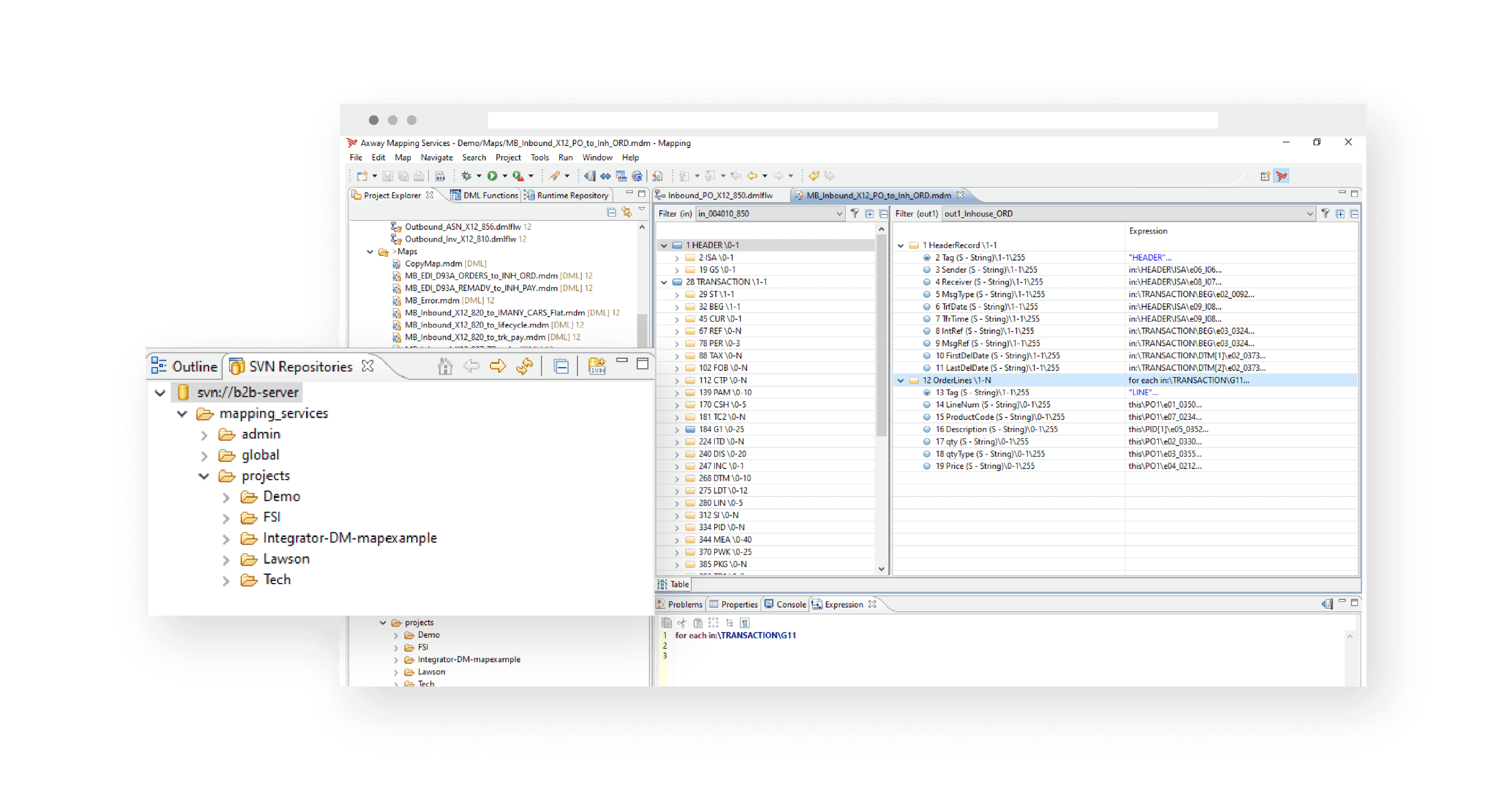 EDI Mapping and Orchestration Capabilities | Axway
